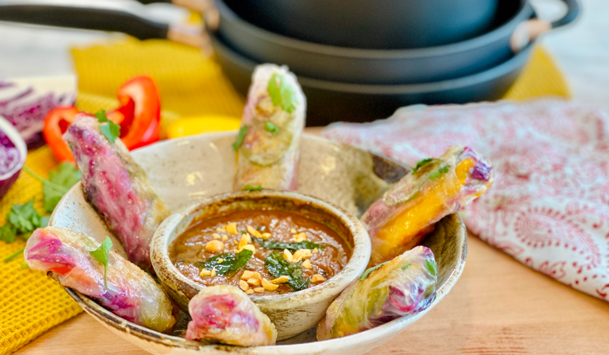 Let's Get Cookin': Crispy Mango Summer Rolls By Chef Priyanka