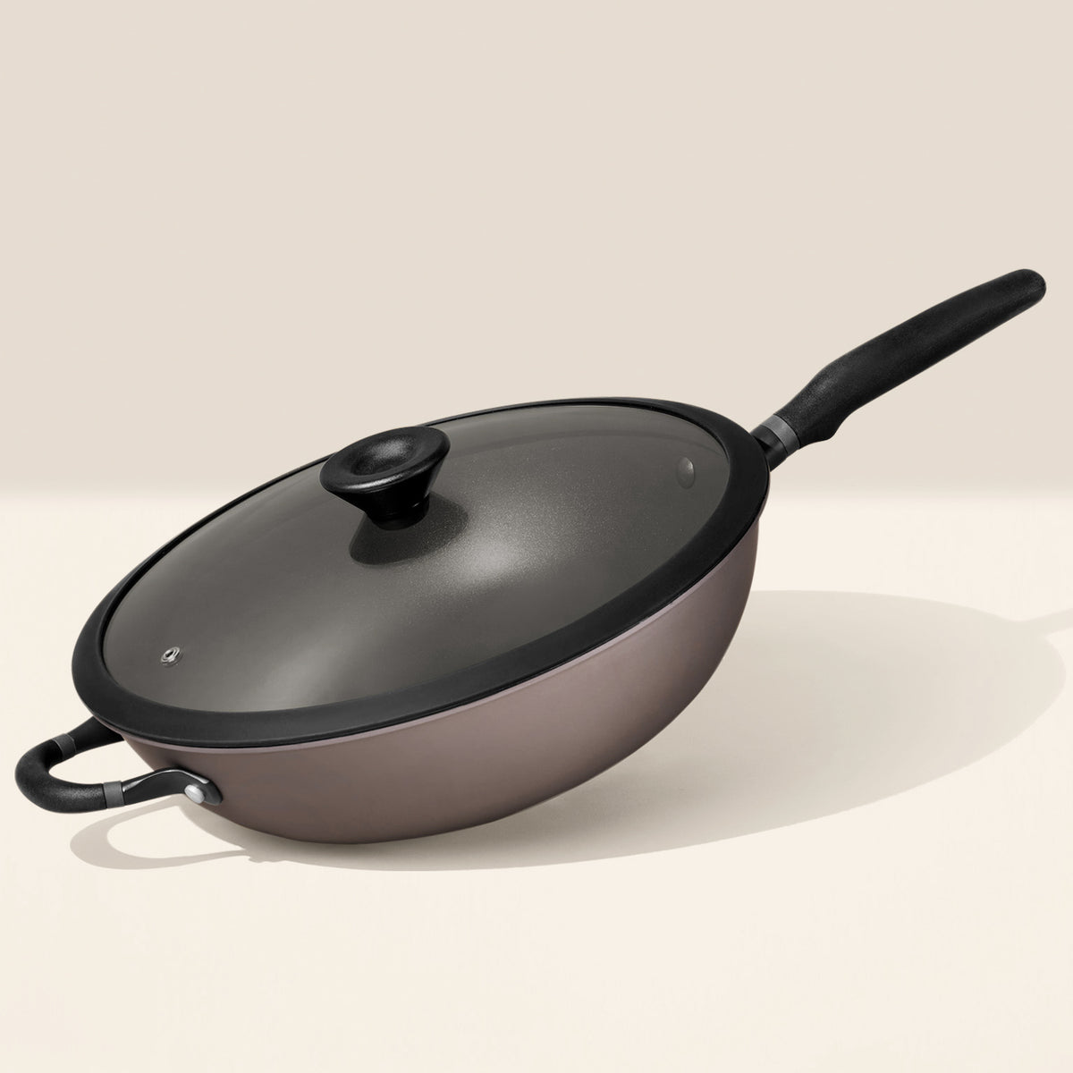 Meyer Cookware - The io Nonstick Flat Bottom Wok